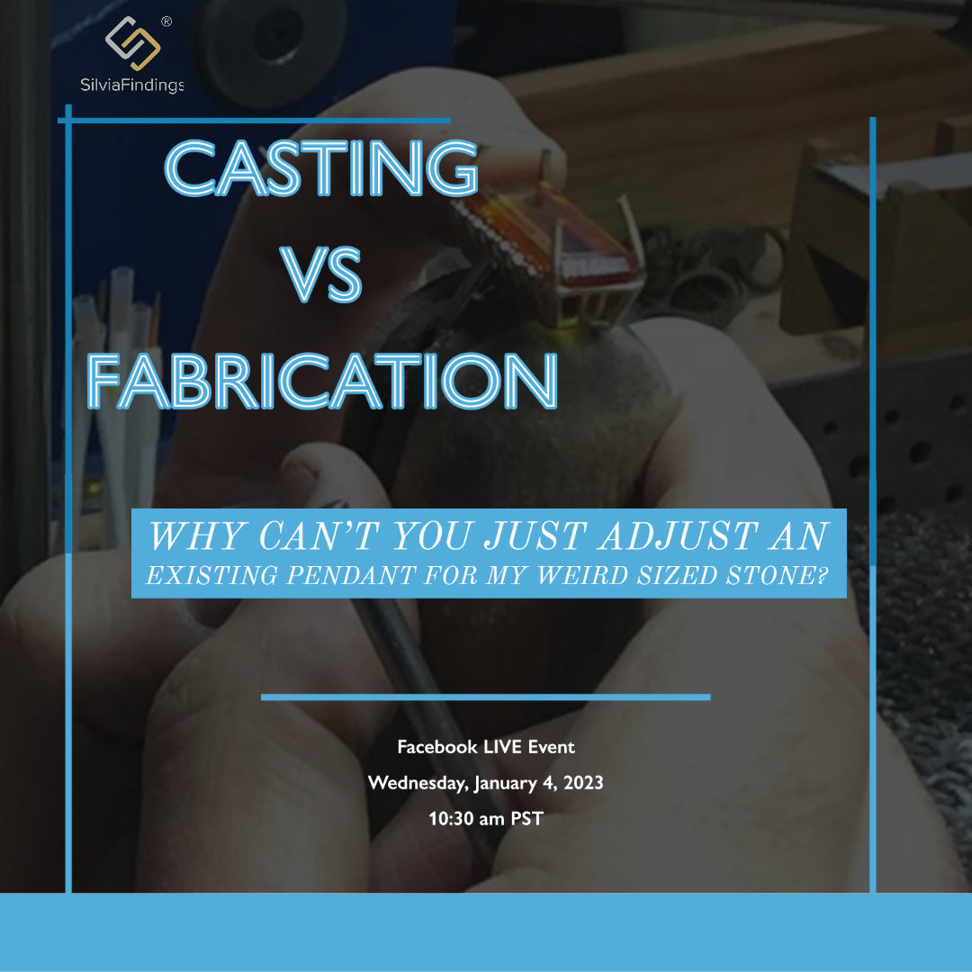 Facebook LIVE Event EPISODE 108 - Casting vs Fabrication – SilviaFindings