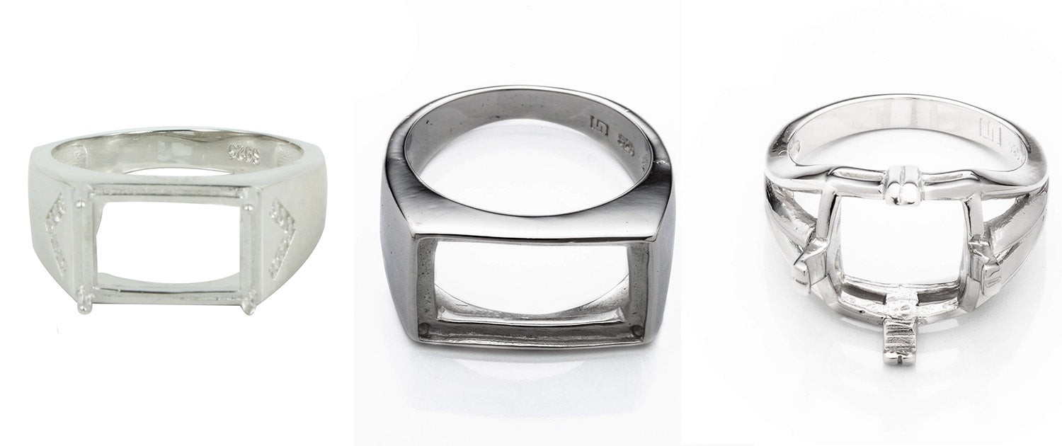 Rectangular Ring Settings – SilviaFindings